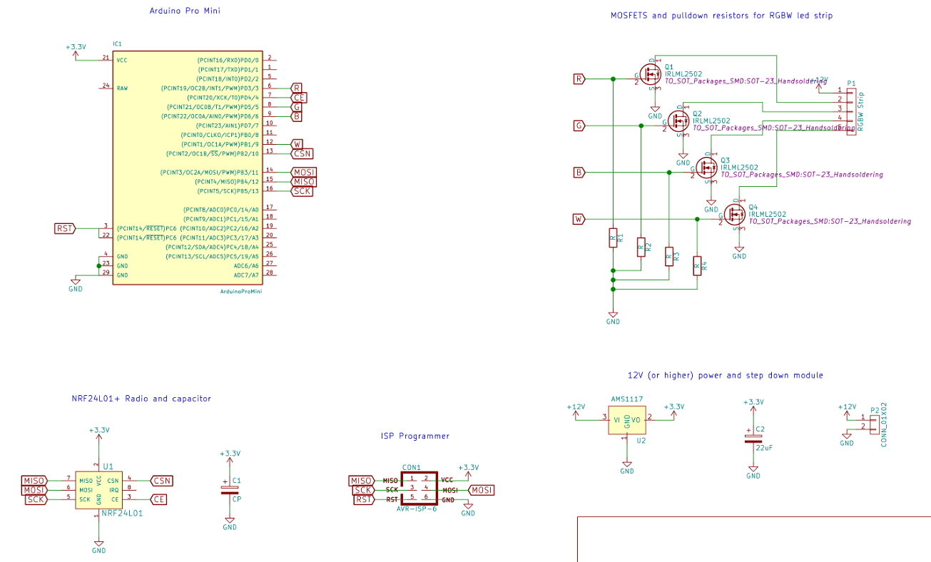 OH MySensors RGBW Controller | MySensors - Create your own Connected ...