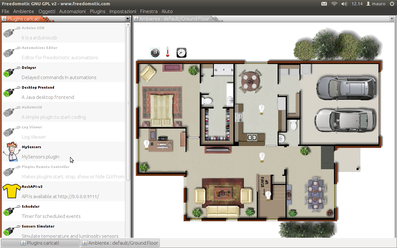 Freedomotic | MySensors - Create your own Connected Home Experience