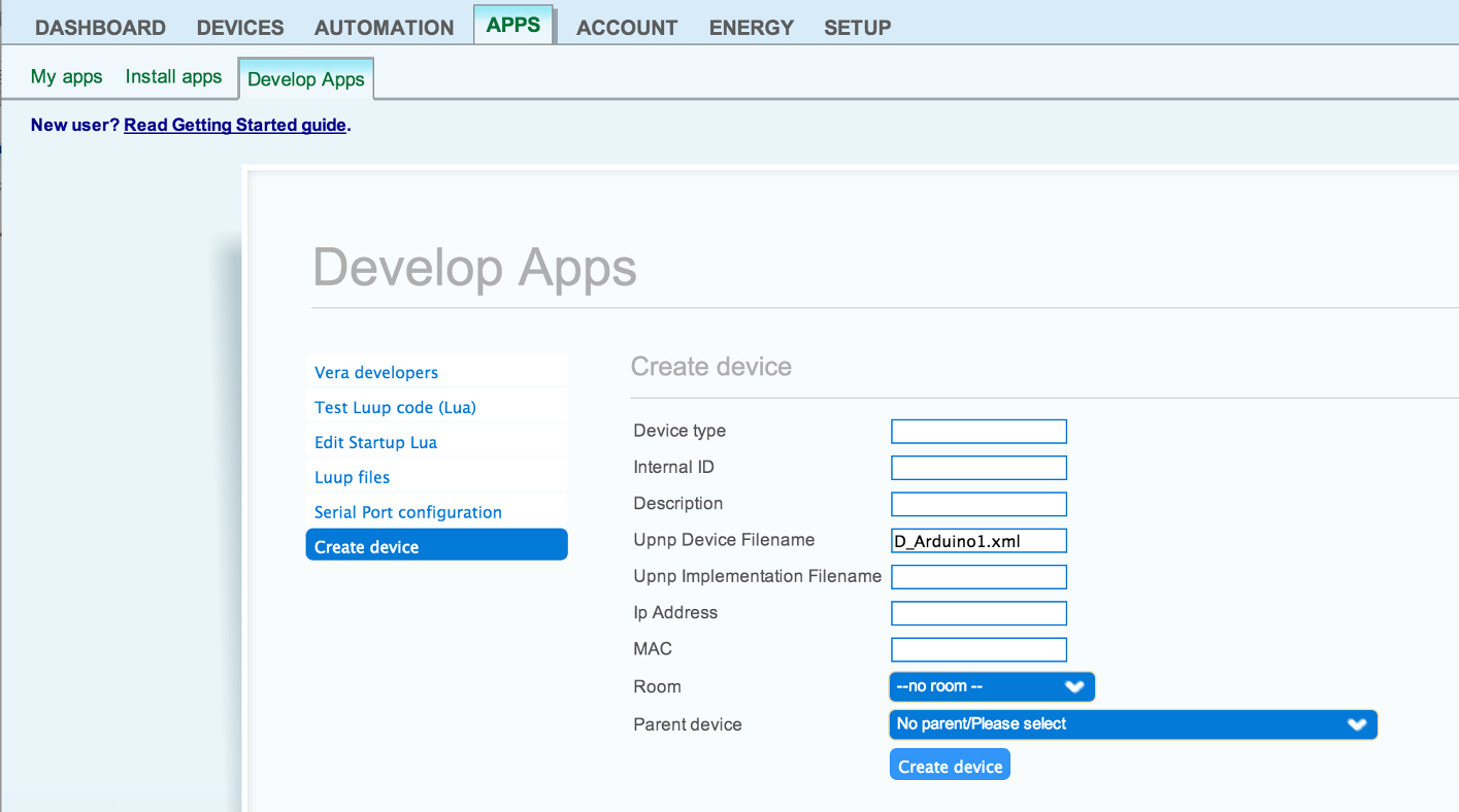 Vera Controller | MySensors - Create your own Connected Home Experience