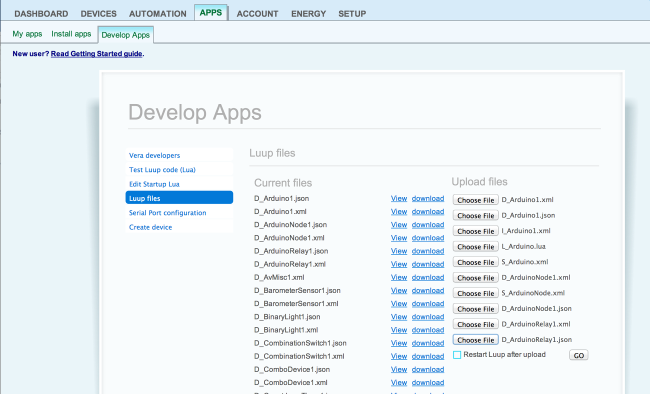 Vera Controller | MySensors - Create your own Connected Home Experience