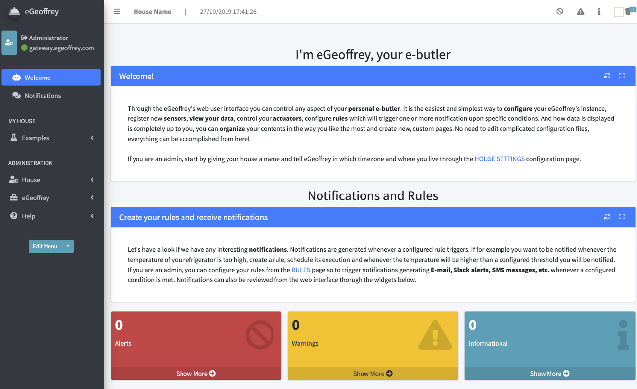 eGeoffrey | MySensors - Create your own Connected Home Experience